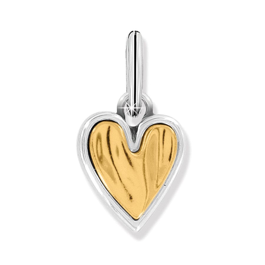 Cascade Heart Charm - Brighton