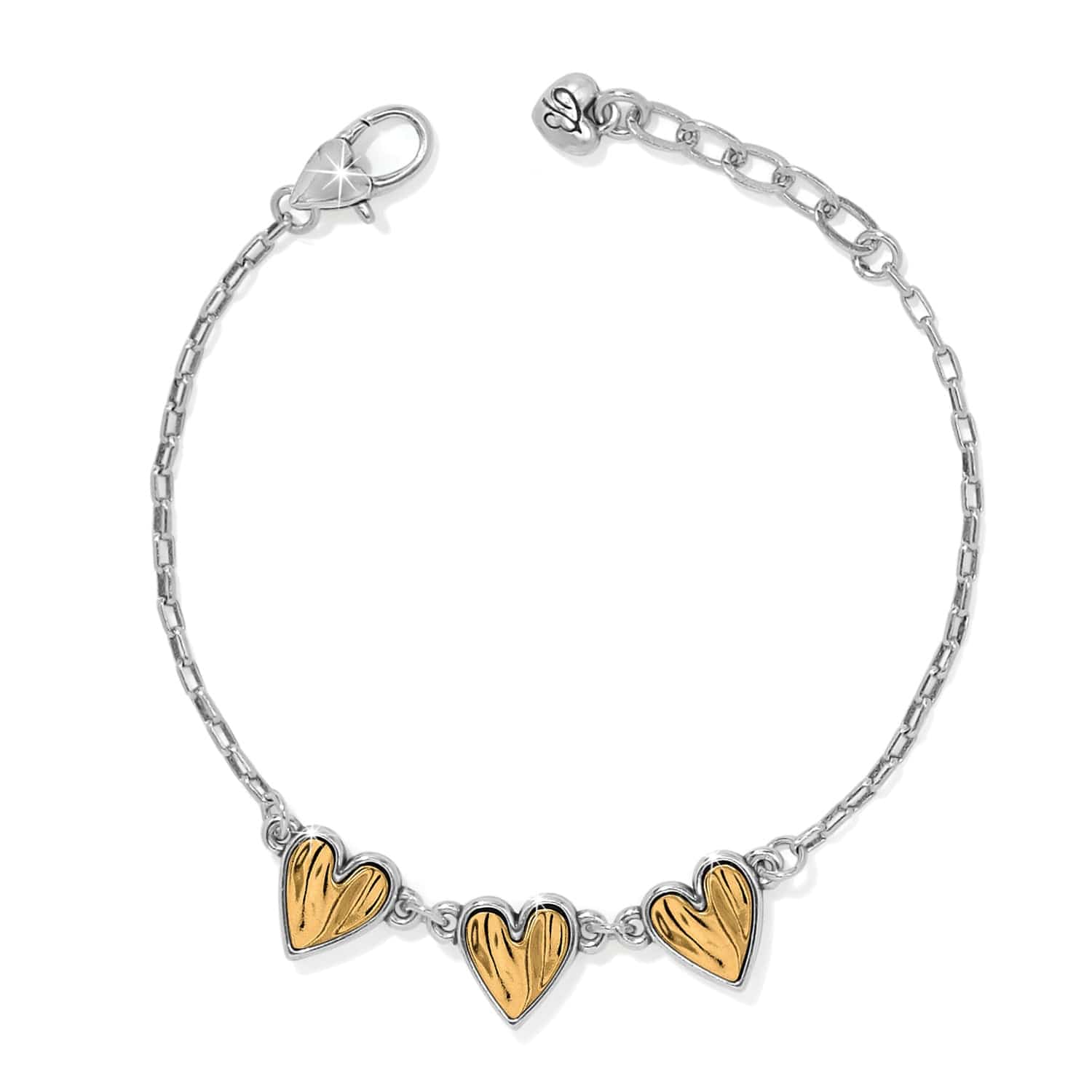 Cascade Heart Trio Bracelet - Brighton