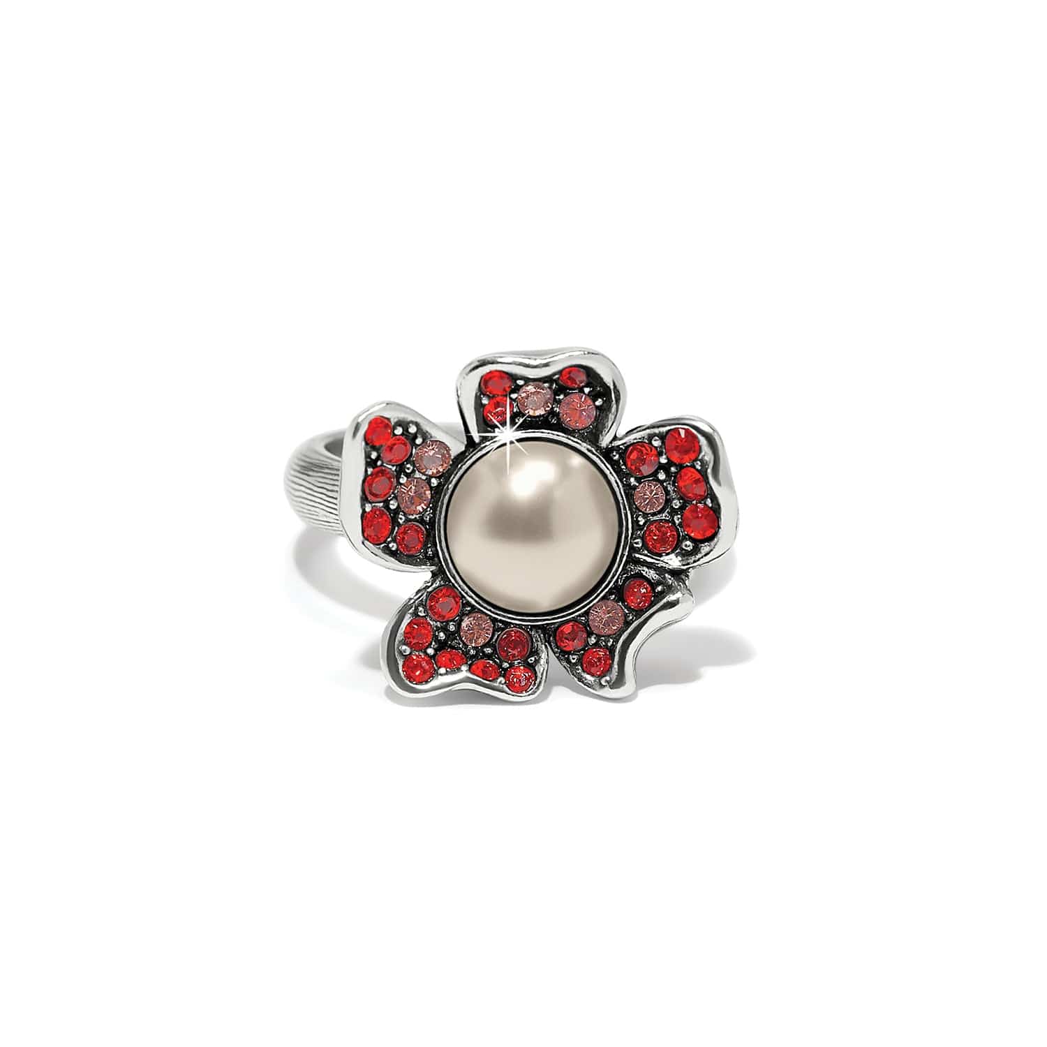 Everbloom Pearl Ruby Ring - Brighton
