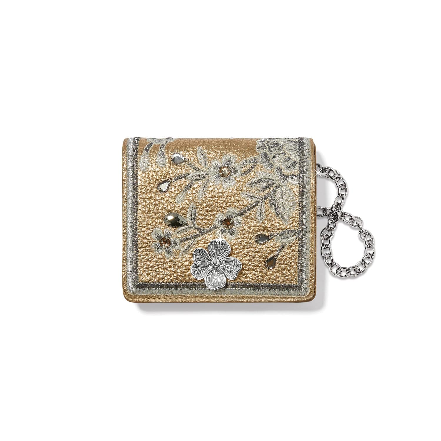 Everbloom Shimmer Small Wallet - Brighton
