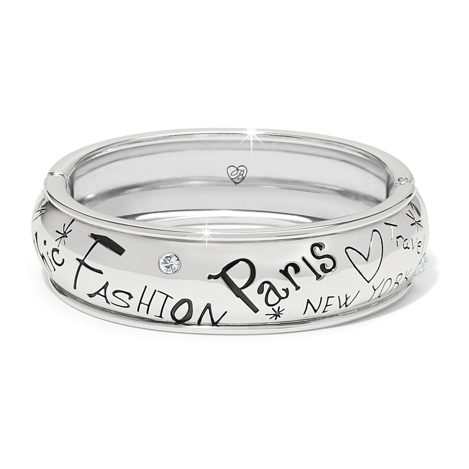 Fashionista Hinged Bangle - Brighton