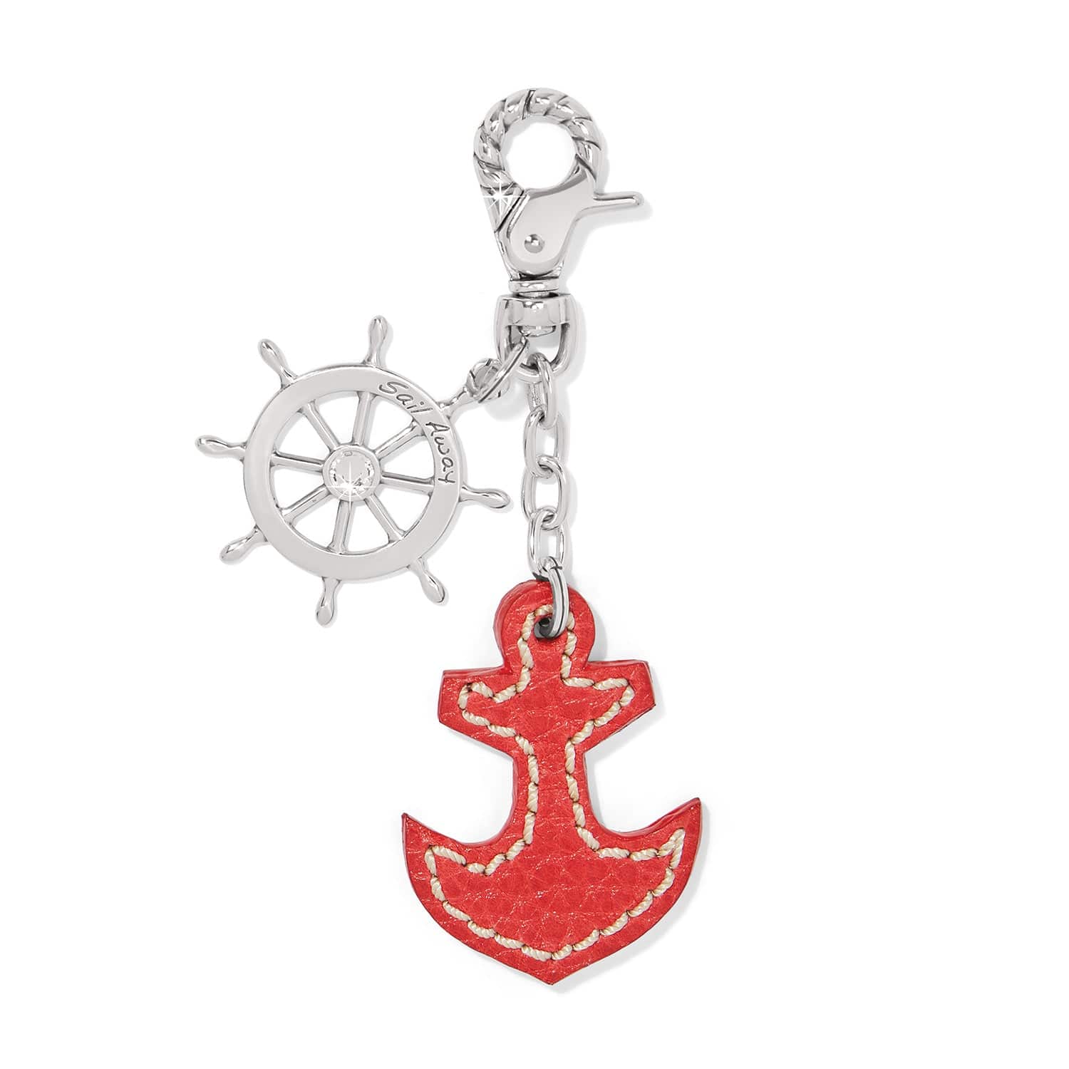 Anchor Handbag Key Fob - Brighton