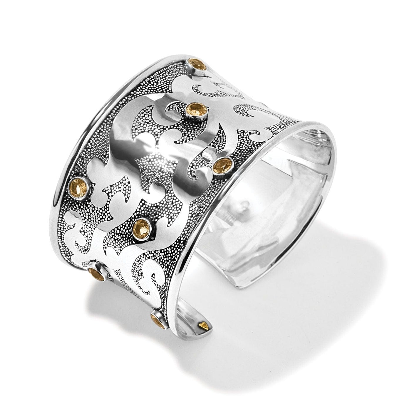 Bali South Sea Wide Cuff Bracelet - Brighton