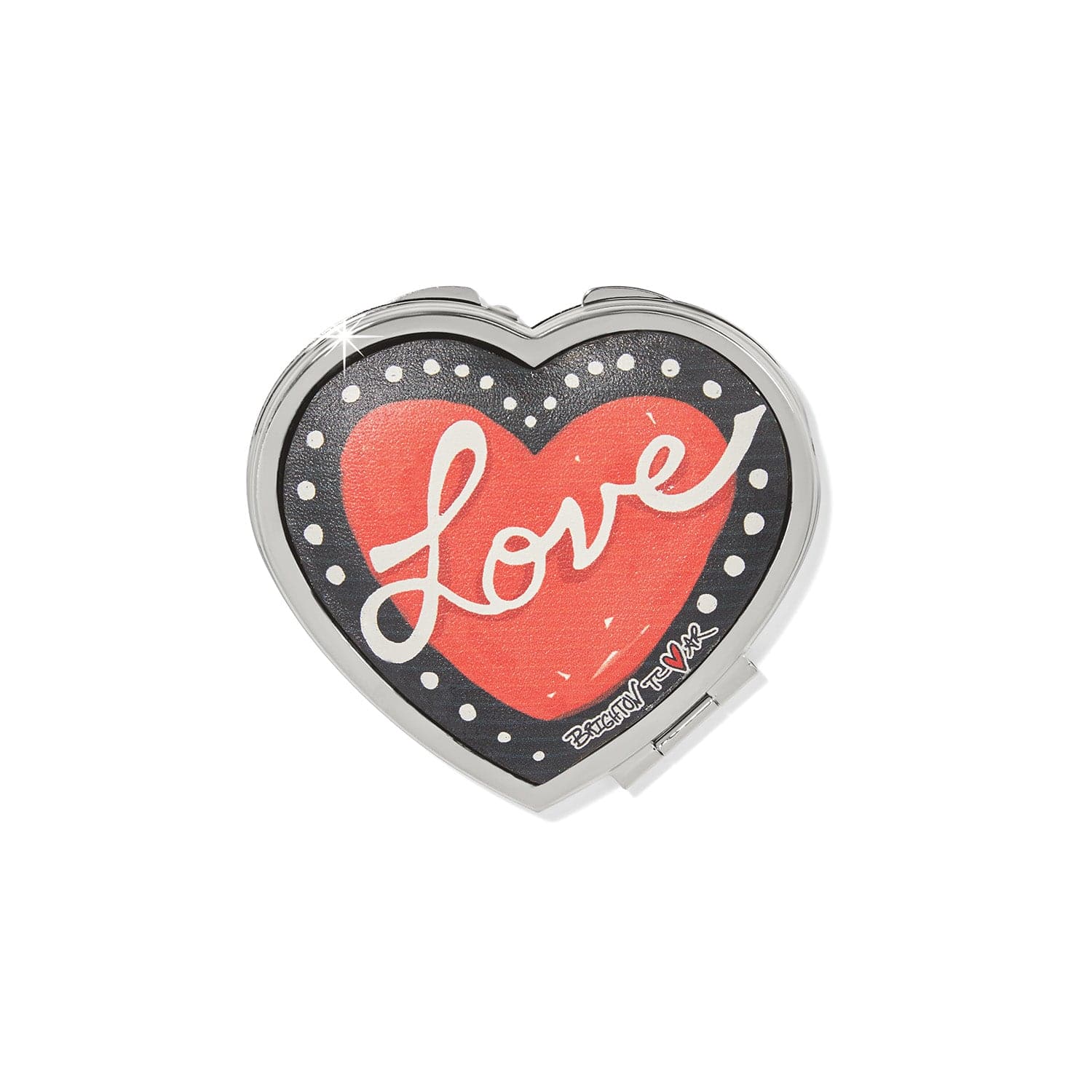 Best Friends Furever Heart Compact Mirror - Brighton