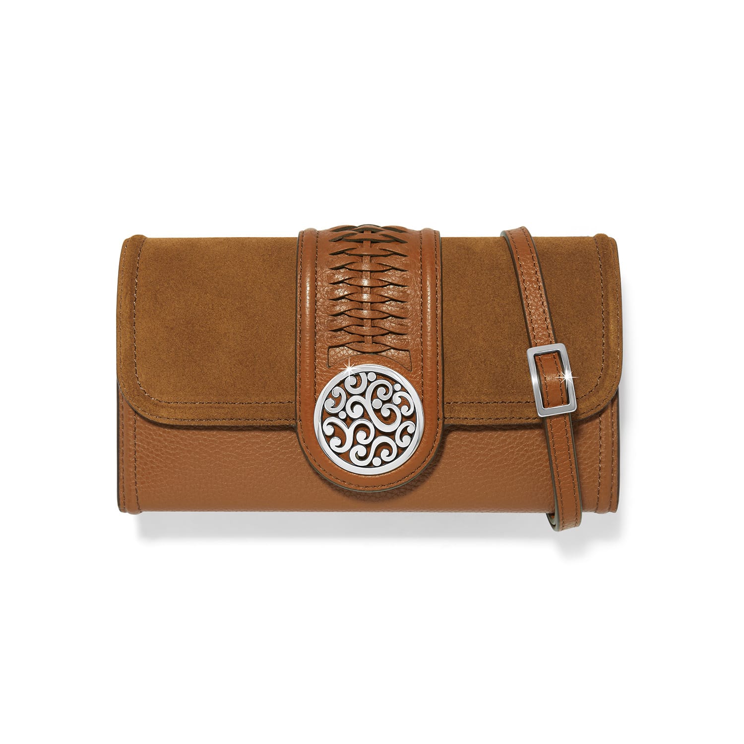Cadiz Suede Large Wallet - Brighton