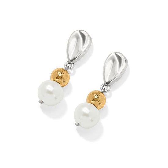 Cascade Unity Pearl Post Drop Earrings - Brighton