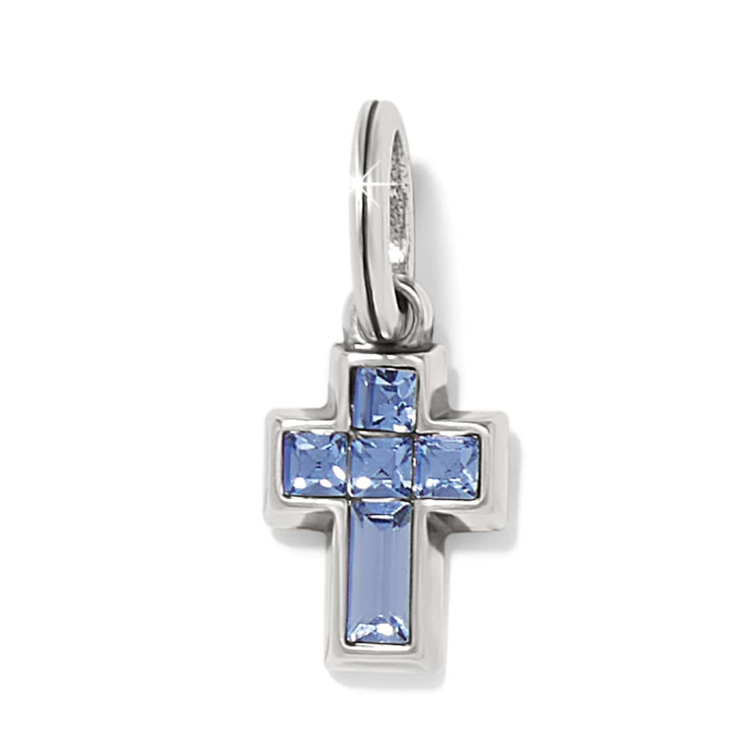 Crystal Cross Charm - Brighton