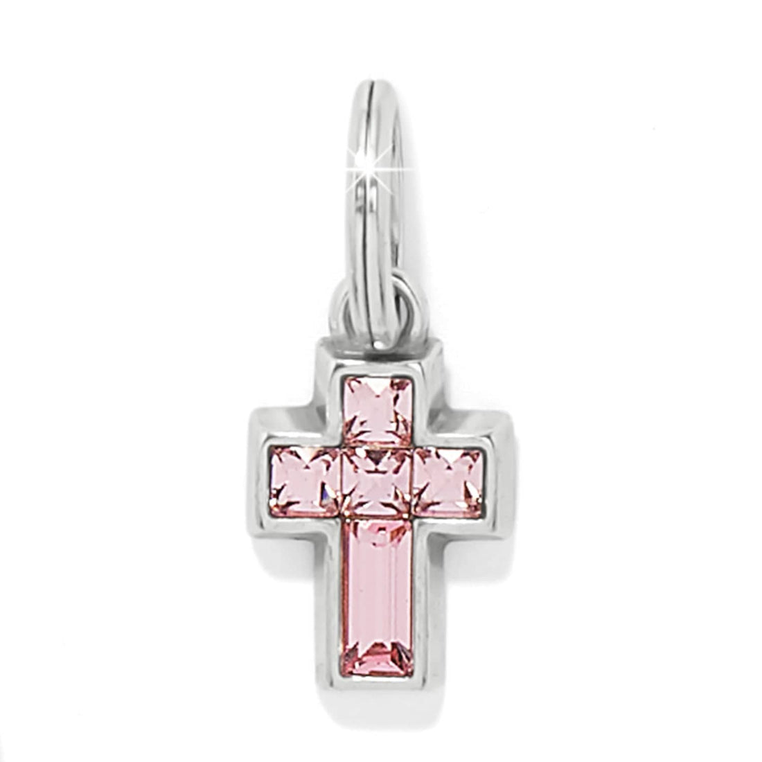 Crystal Cross Charm - Brighton