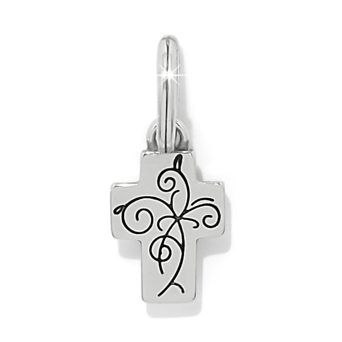 Crystal Cross Charm - Brighton