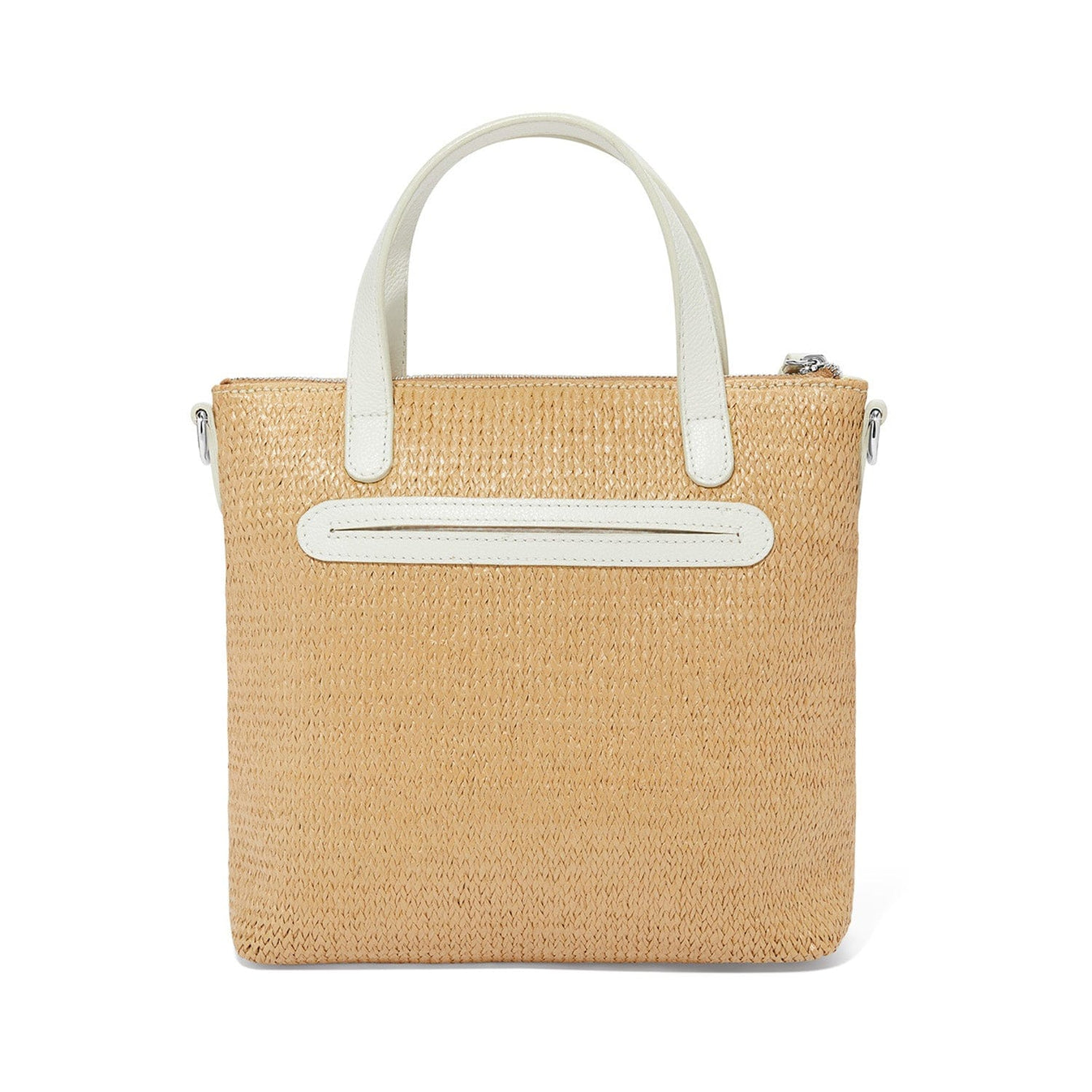 Daisy Dee Embroidery Straw Tote - Brighton