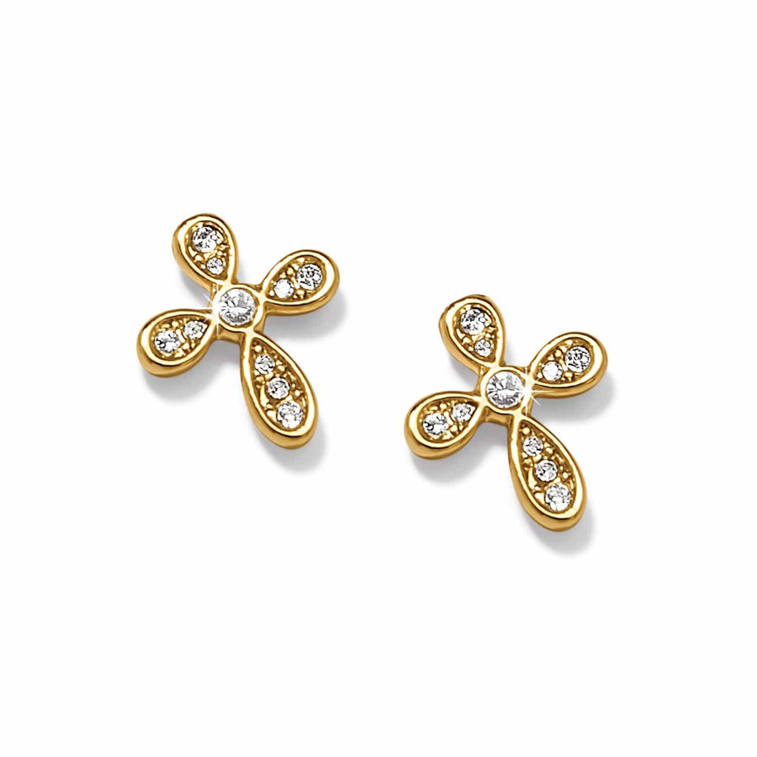 Enchanting Cross Post Earrings - Brighton