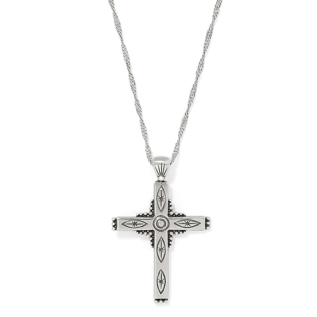 Eternal Cross Necklace - Brighton