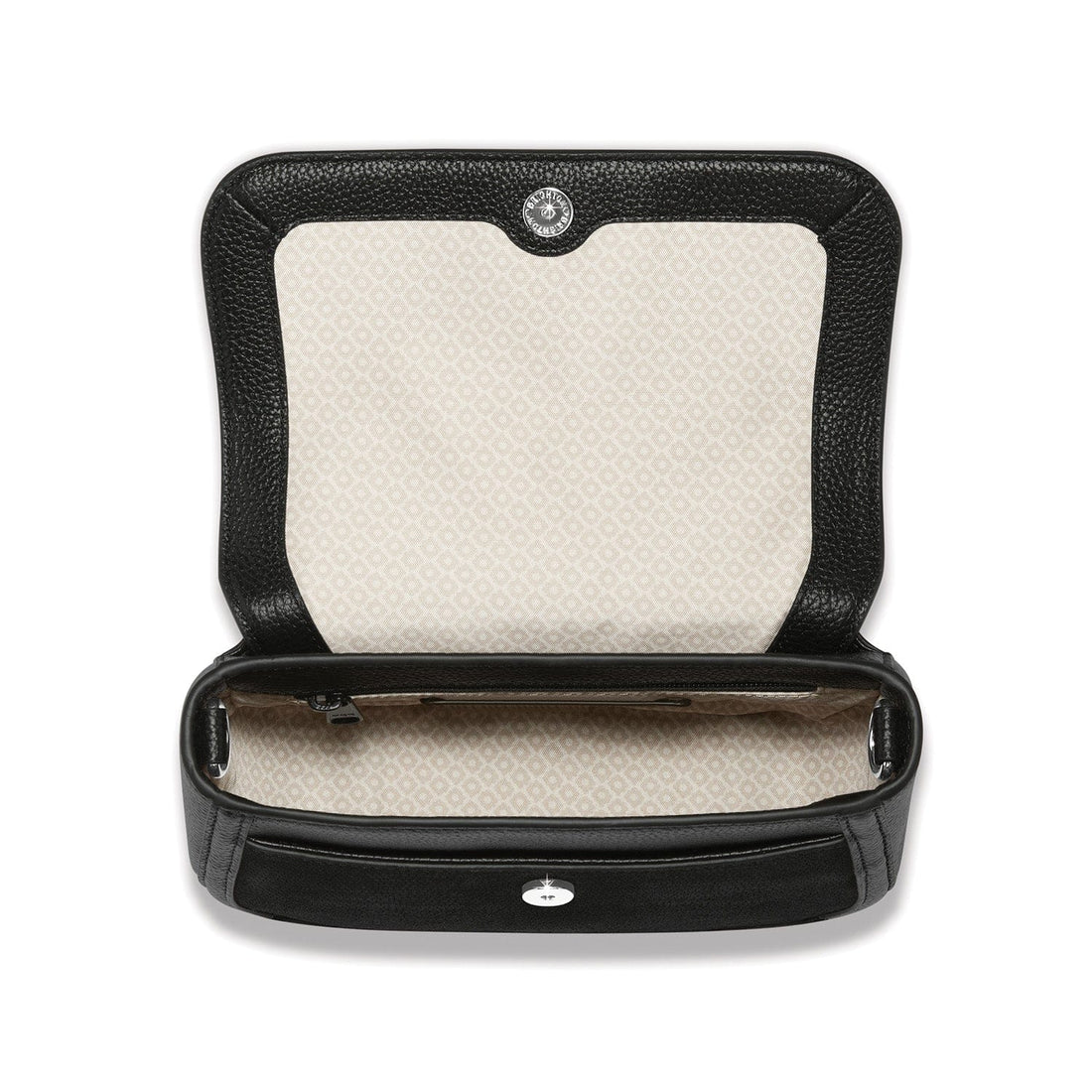 Everbloom Noir Arlo Flap Cross Body Bag - Brighton