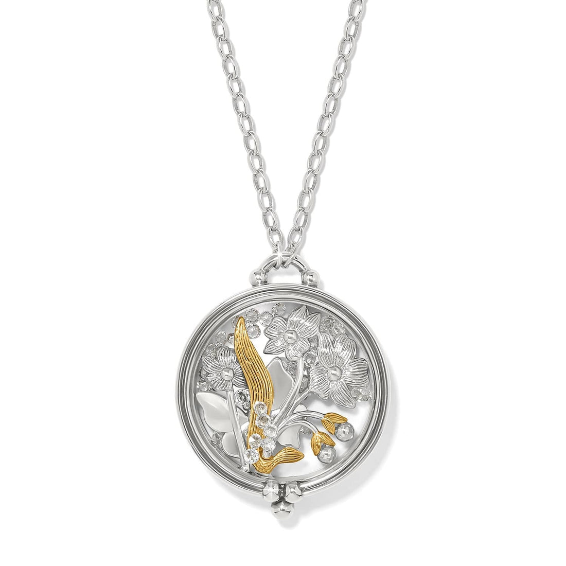 Everbloom Round Shaker Necklace - Brighton