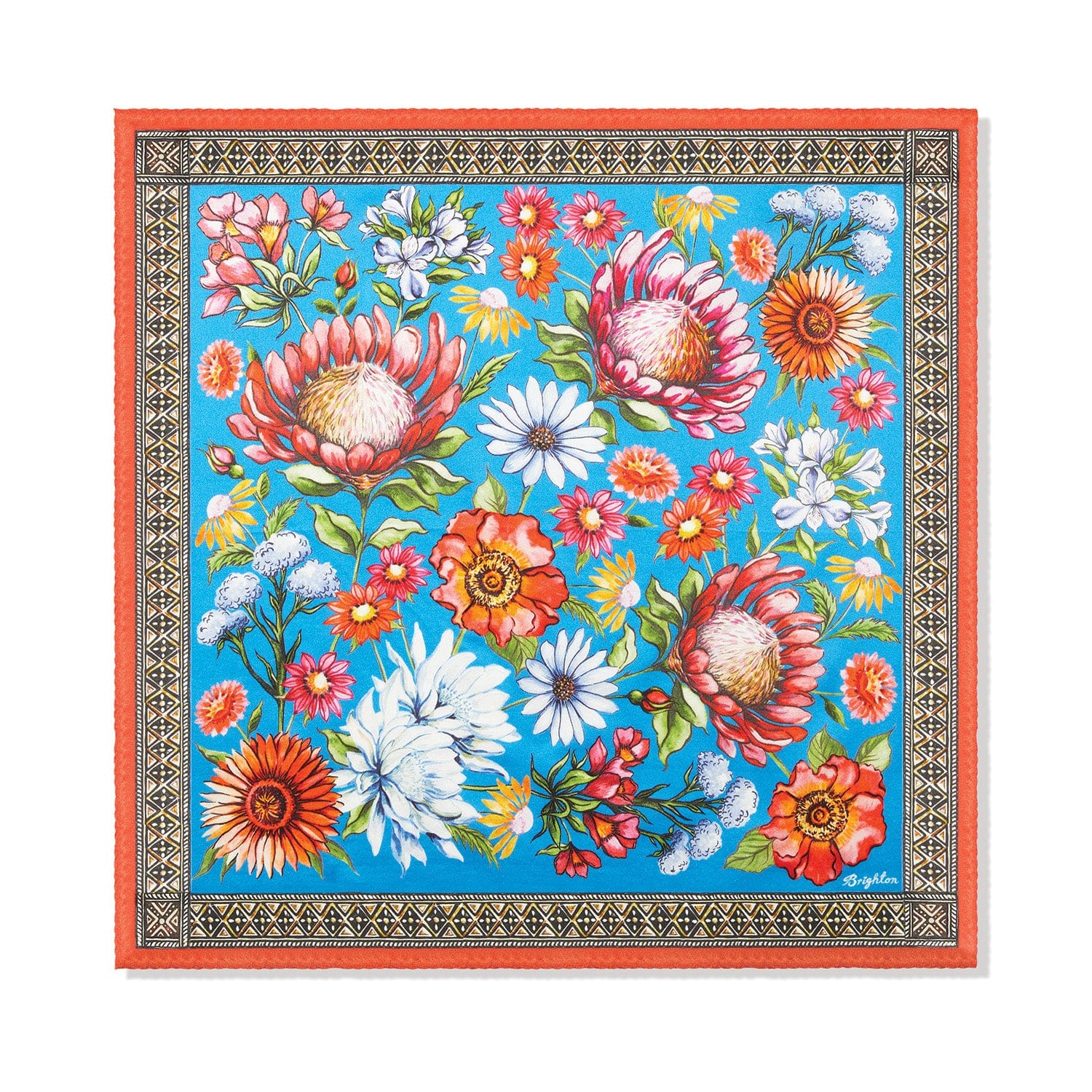 Floral Print Scarf - Brighton