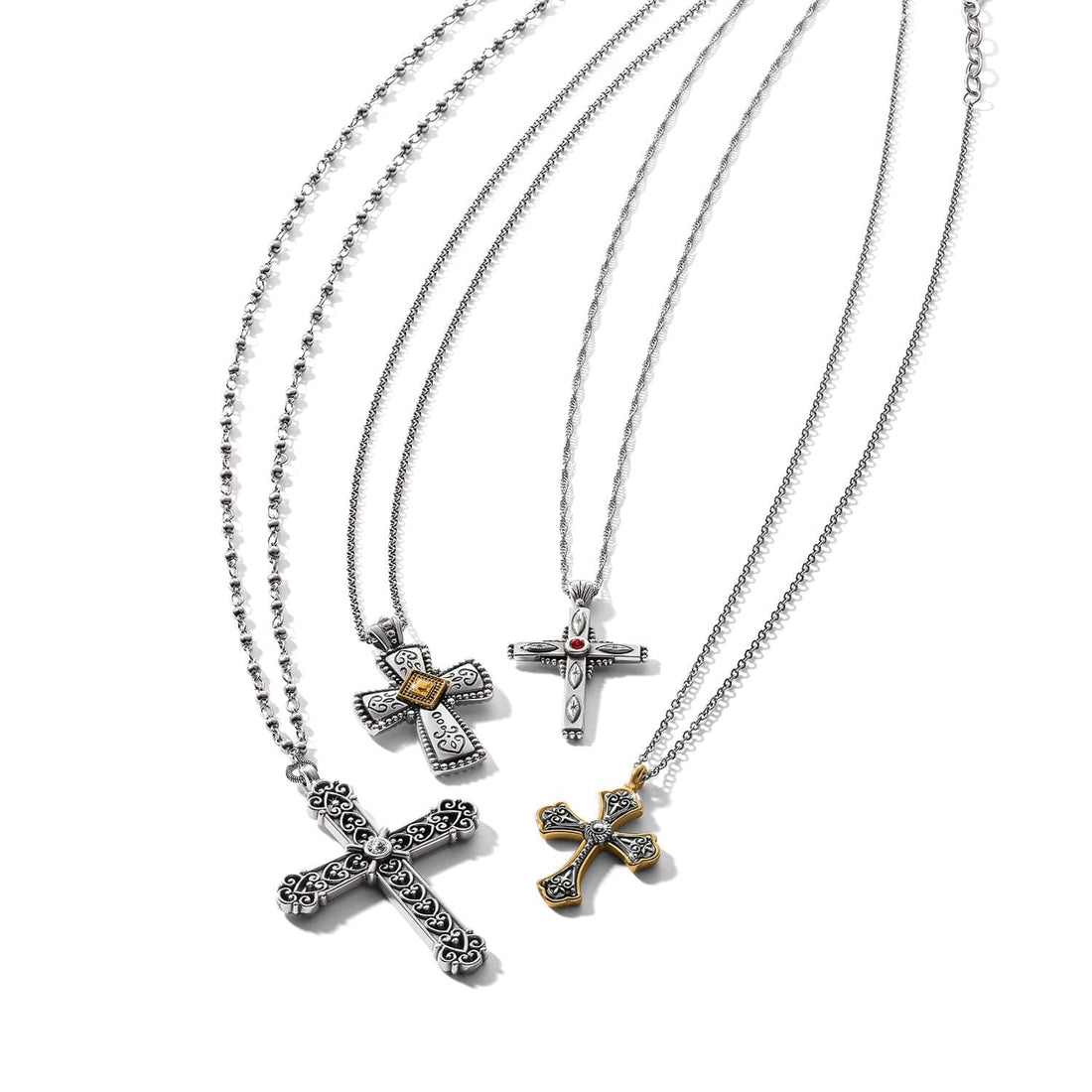 Good Shephard Cross Necklace - Brighton