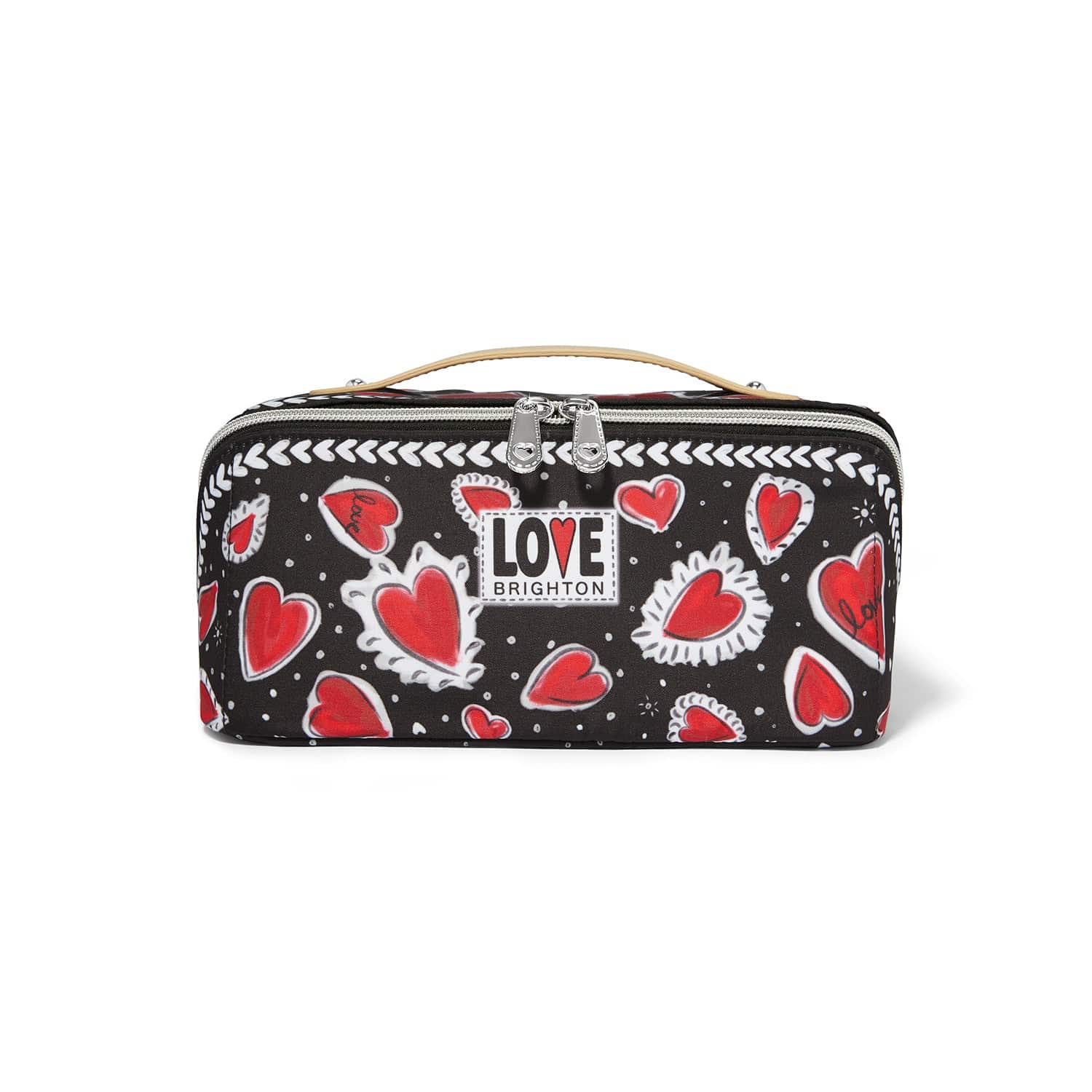 Hearts A Flutter Cosmetic Bag - Brighton