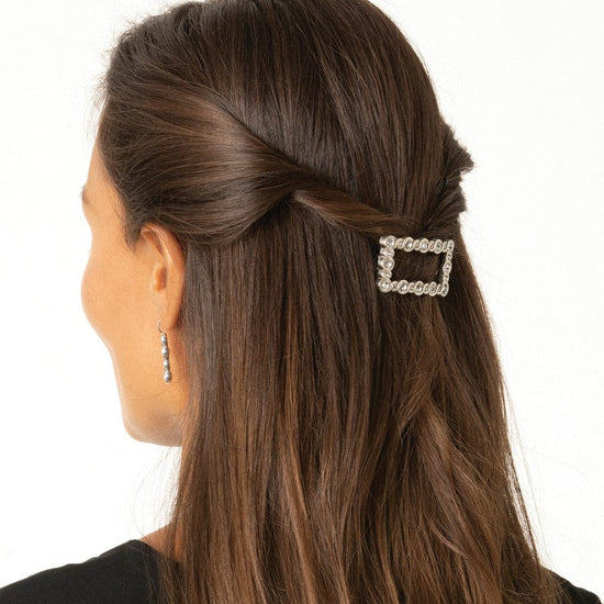 Infinity Sparkle Small Barrette - Brighton