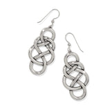 Interlok Braid Drop French Wire Earrings - Brighton