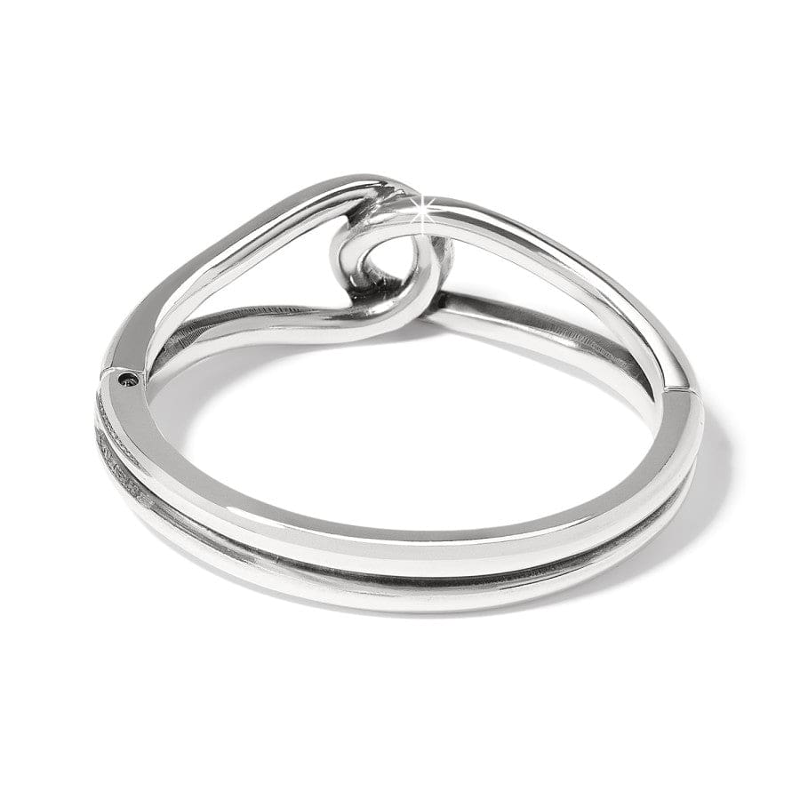 Interlok Curve Hinged Bangle - Brighton