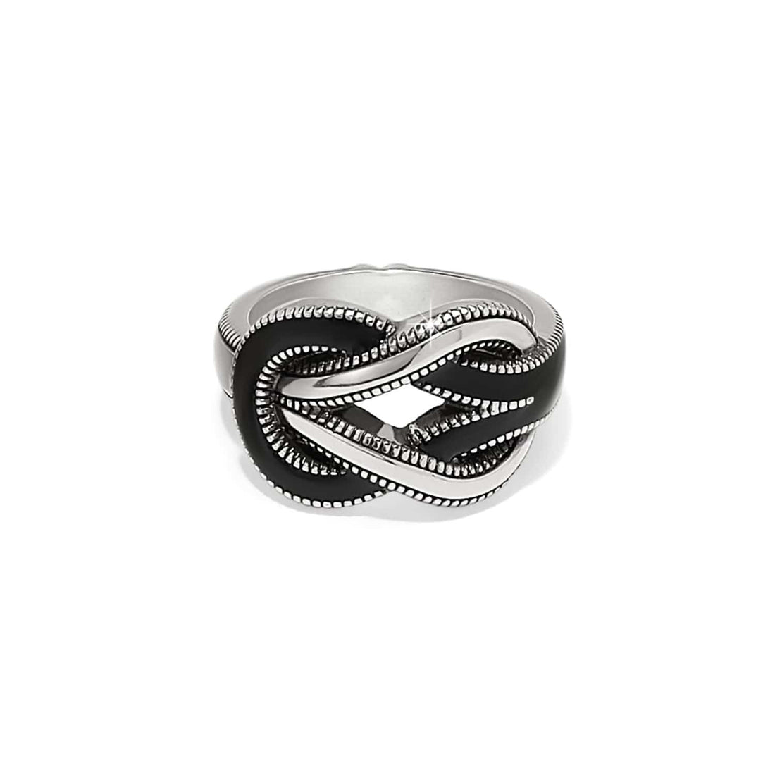 Interlok Harmony Black Ring - Brighton