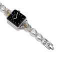 Interlok Noir Two Tone Watch Band - Brighton