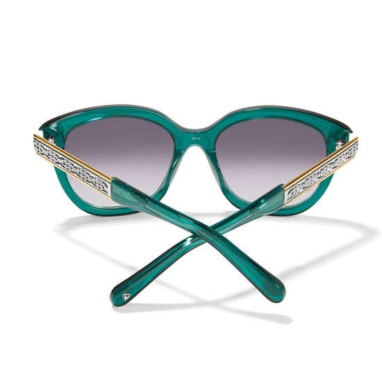 Intrigue Emerald Sunglasses - Brighton