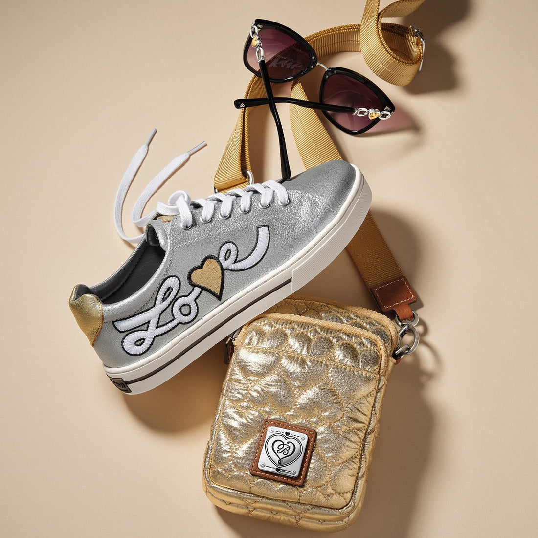 Kora Metallic Mini Utility Bag - Brighton