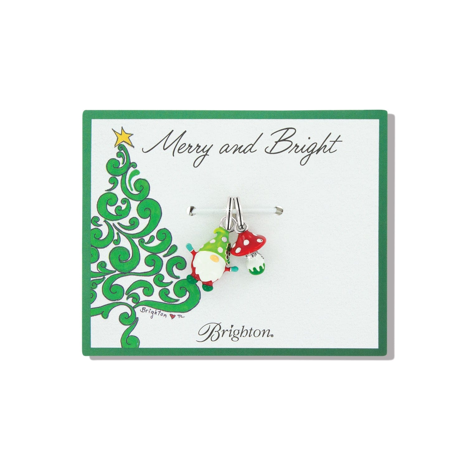 Limited Edition Gnome Charm Card - Brighton