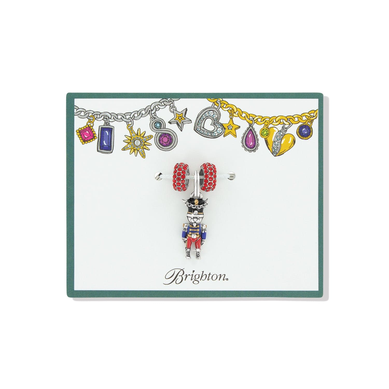 Limited Edition Nutcracker Charm Card - Brighton