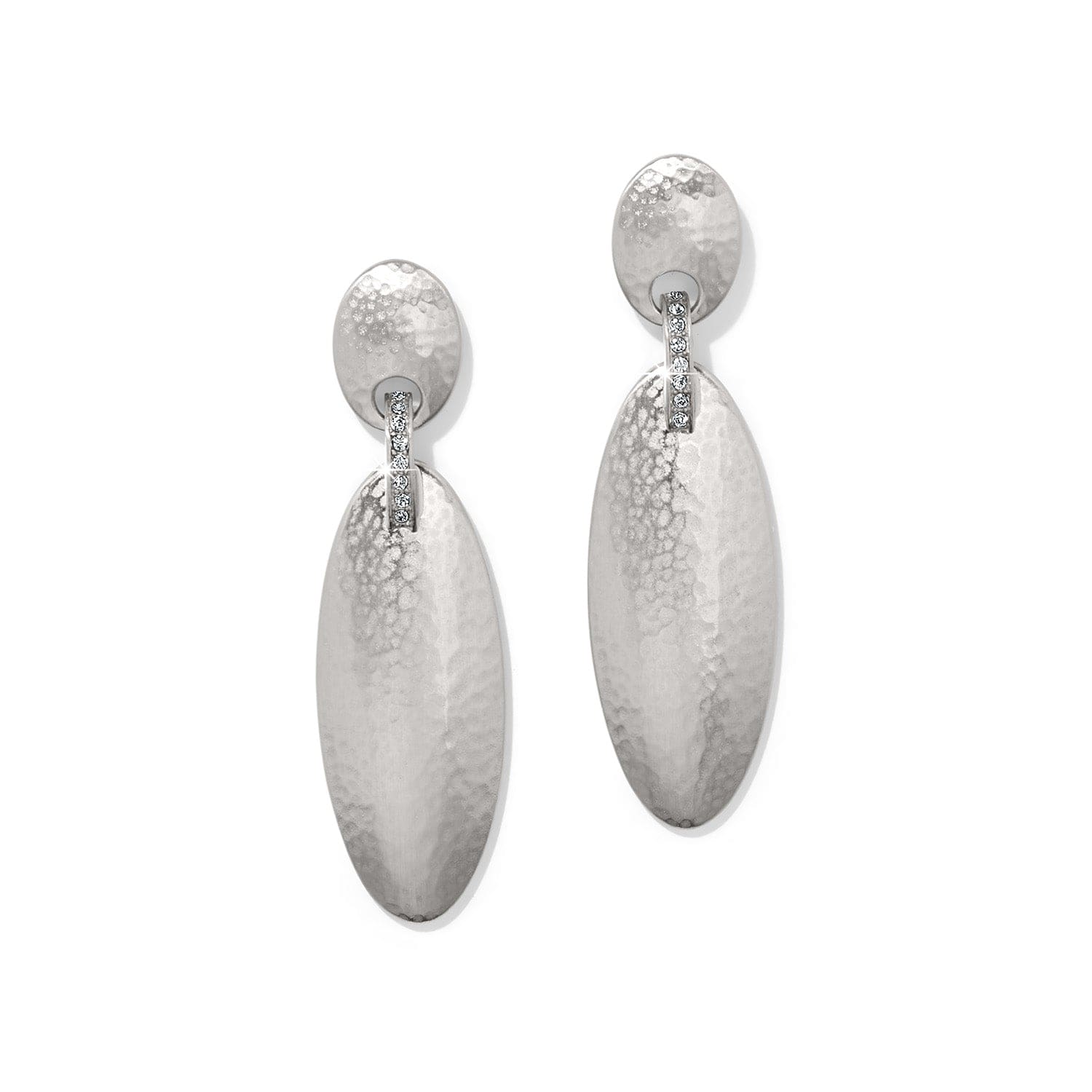 Meridian Orbit Oval Post Drop Earrings - Brighton