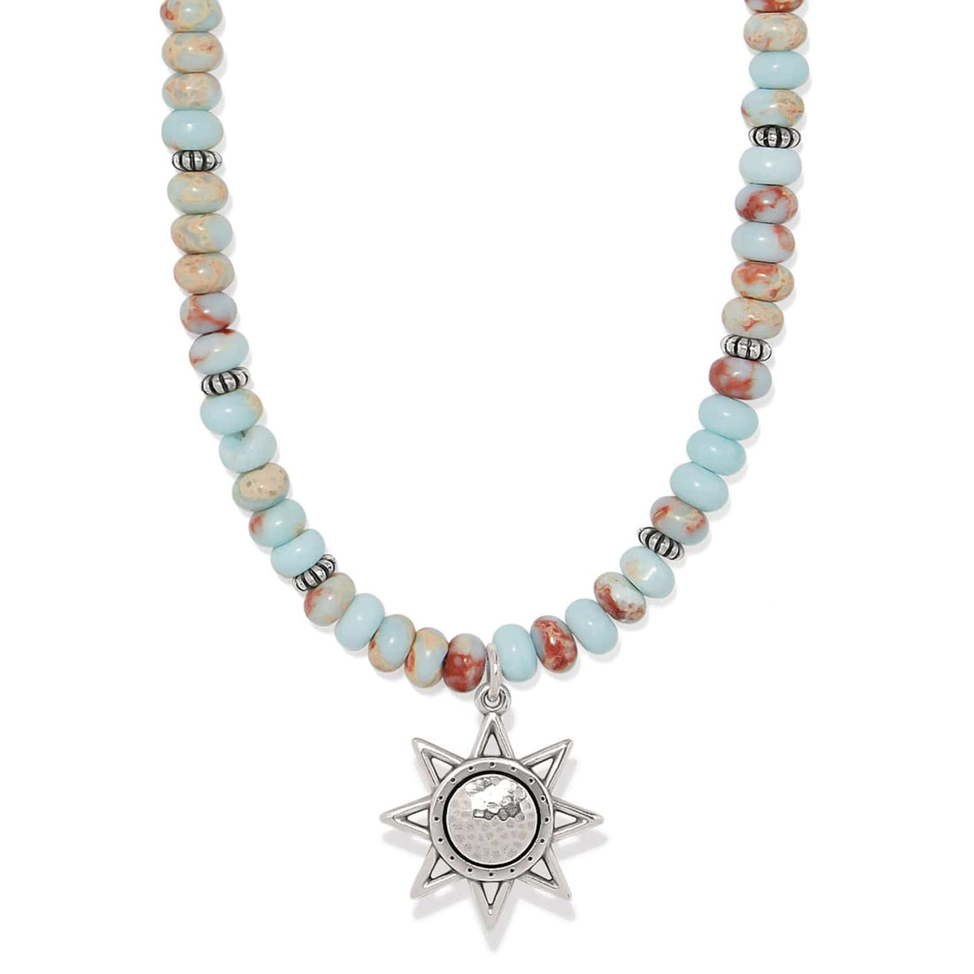 Mosaic Mojave Beam Beaded Necklace - Brighton