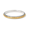 Mosaic Two Tone Bangle - Brighton