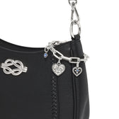 One Heart Azure Heart Charm - Brighton