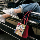 Pop Star Fine Leather Graphic Tote Bag - Brighton