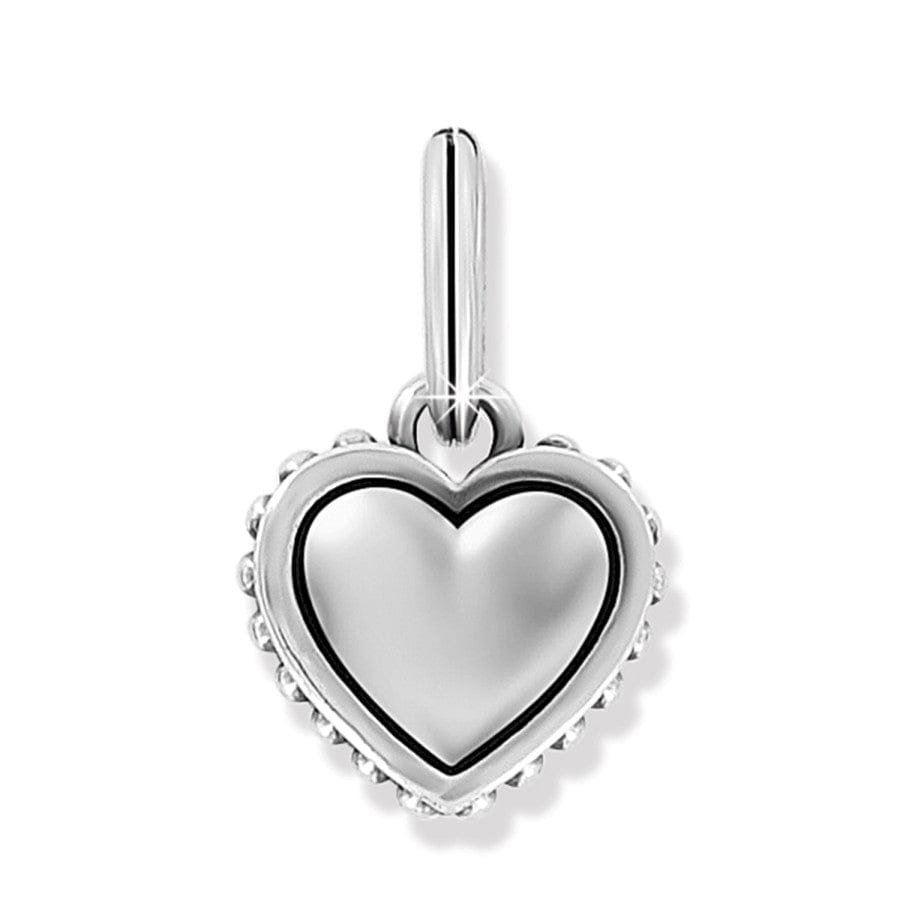 Pretty Tough Bold Heart Charm - Brighton