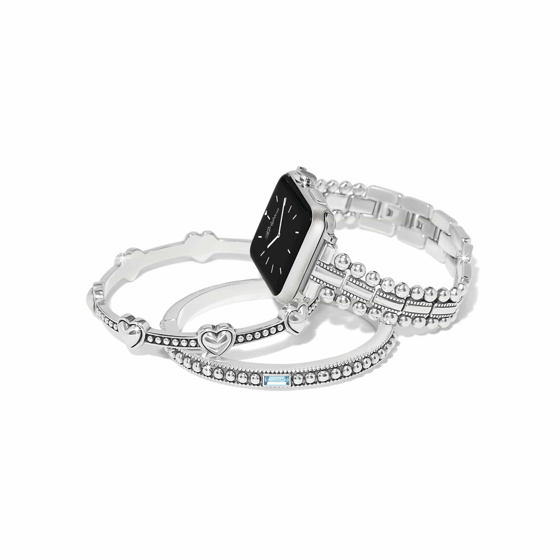 Pretty Tough Silver Watch Band - Brighton
