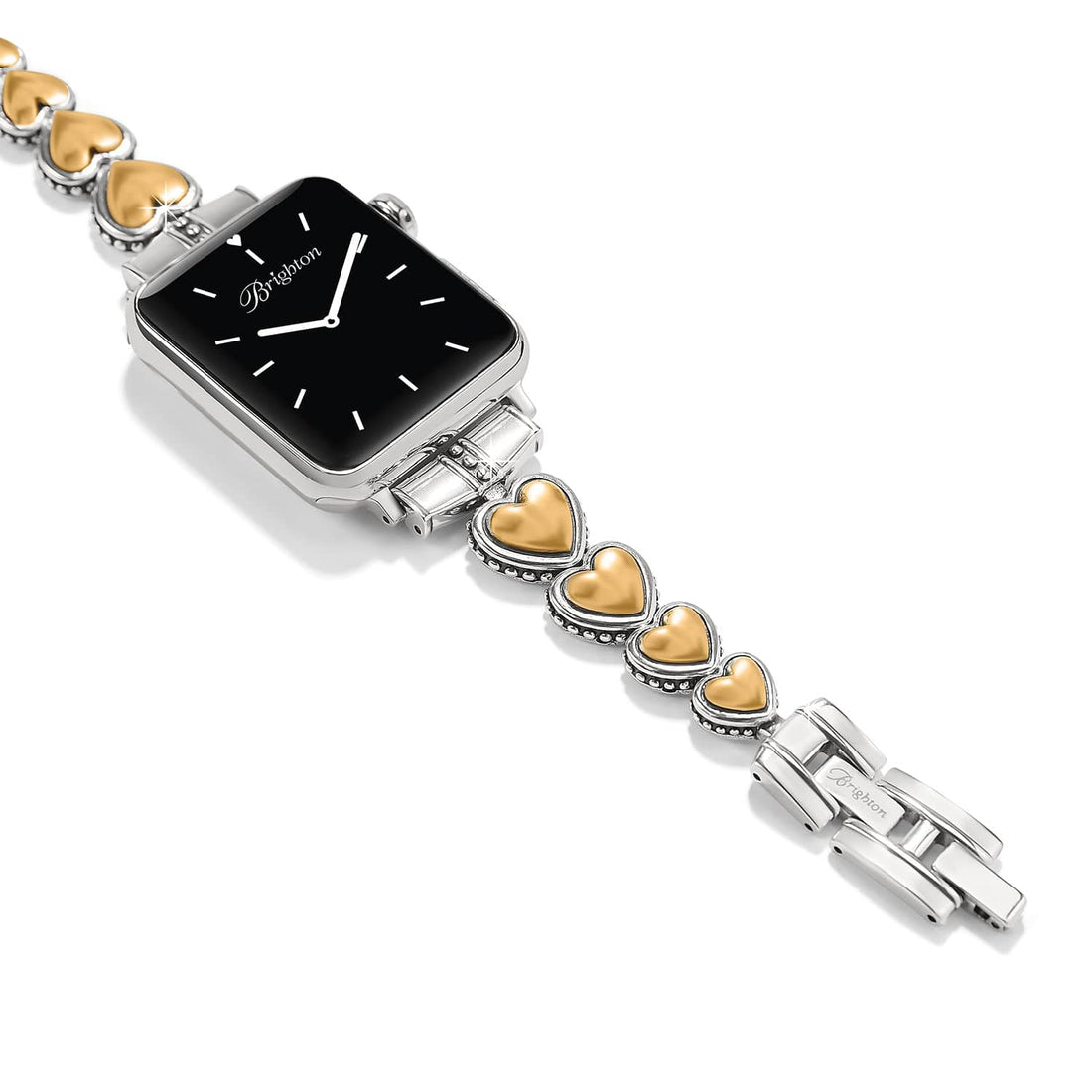 Pretty Tough Two Tone Heart Watch Band - Brighton