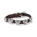 Roped Heart Braid Bandit Bracelet - Brighton