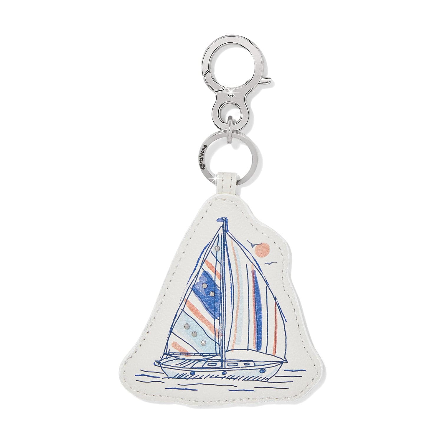 Sail Boat Handbag Fob - Brighton