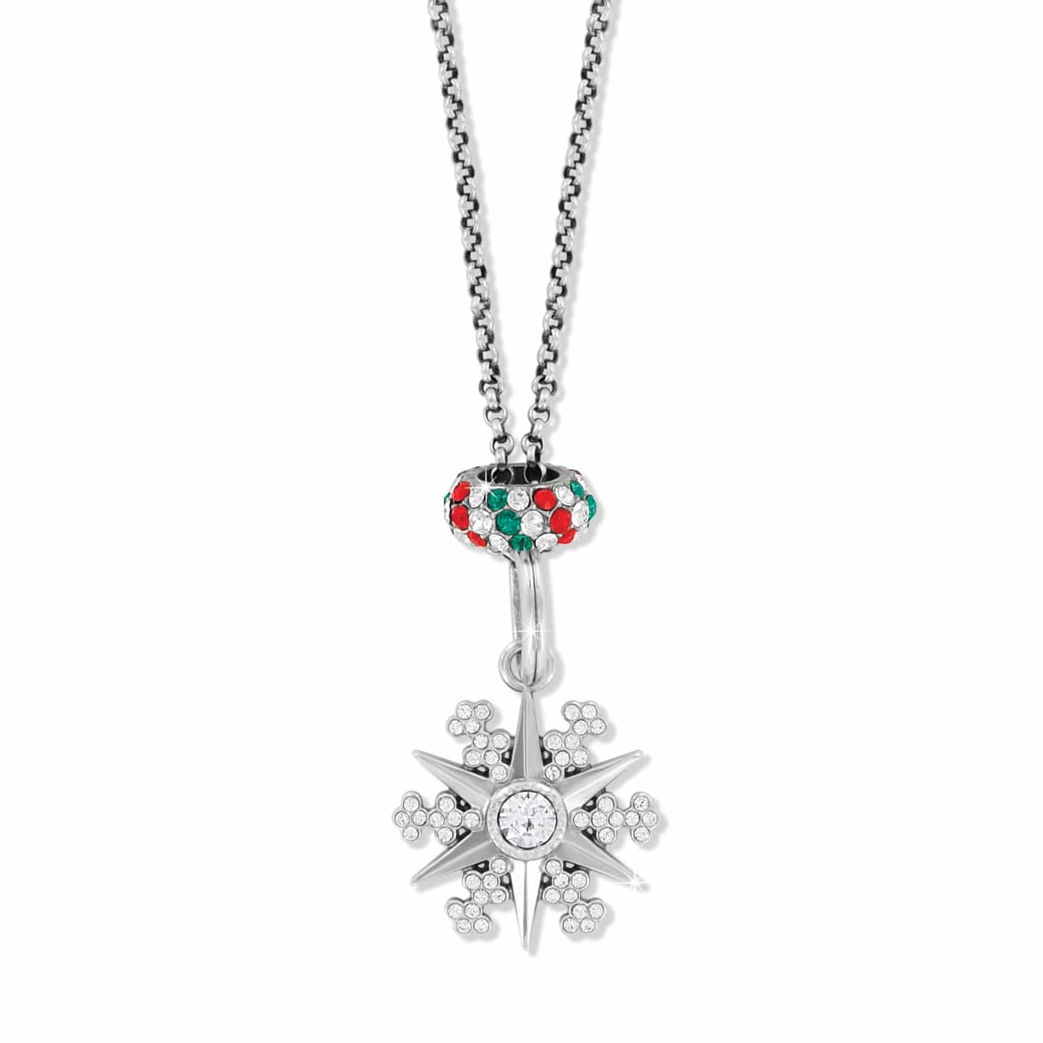 Snowflake Charm Necklace - Brighton