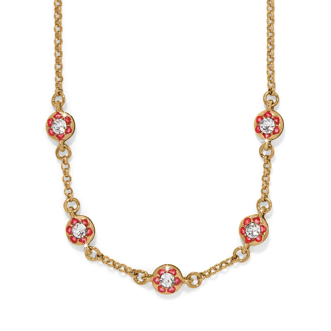 Sydney Poppy Short Necklace - Brighton
