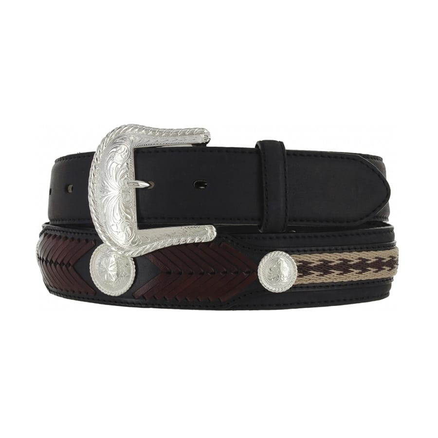 The Duke Center Applique Belt - Brighton