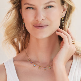 Twinkle Mod Post Drop Earrings - Brighton