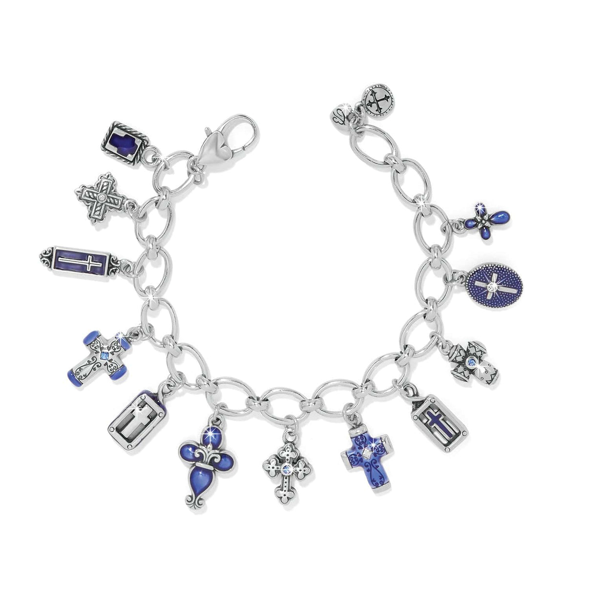 Unity Cross Charm Bracelet - Brighton