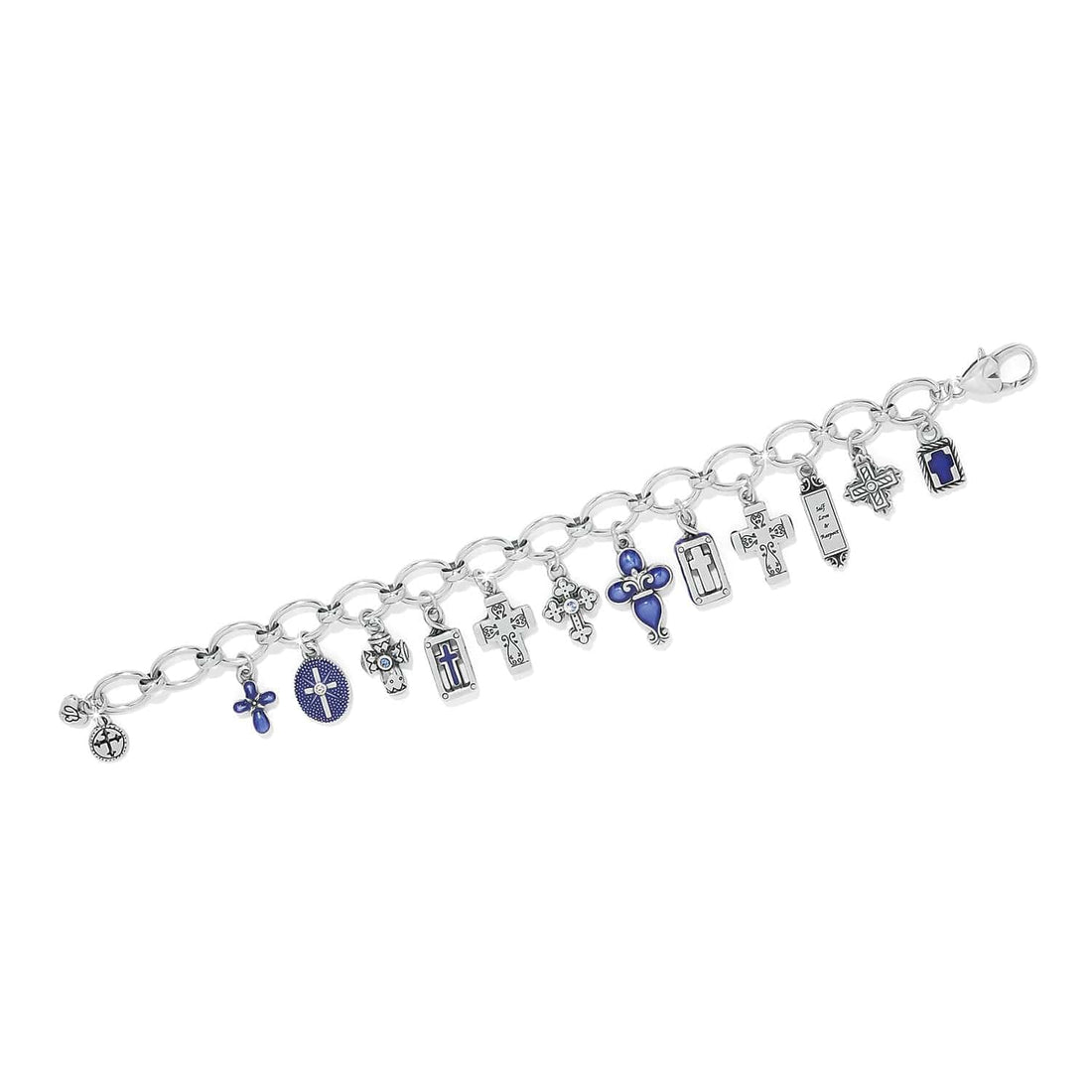 Unity Cross Charm Bracelet - Brighton