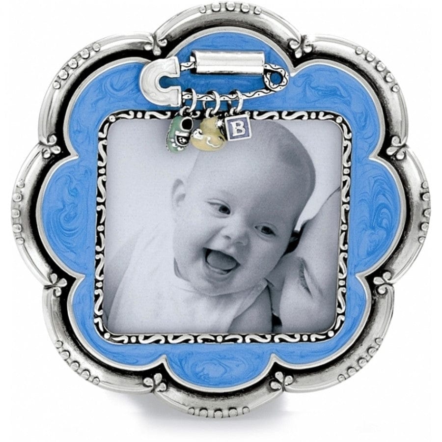 Baby Love Blue Flower Frame - Brighton