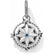 Compass Charm - Brighton