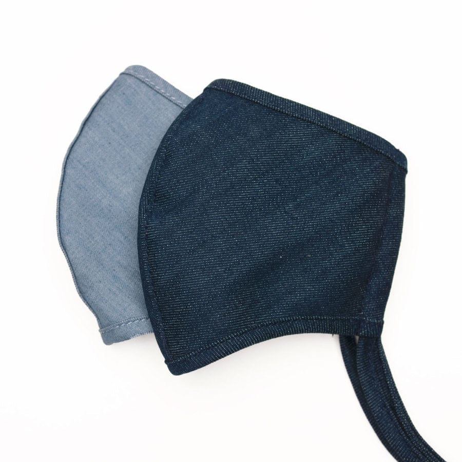 Denim Face Mask (2 pack) - Brighton