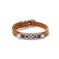 Interlok Braid Leather Bracelet - Brighton